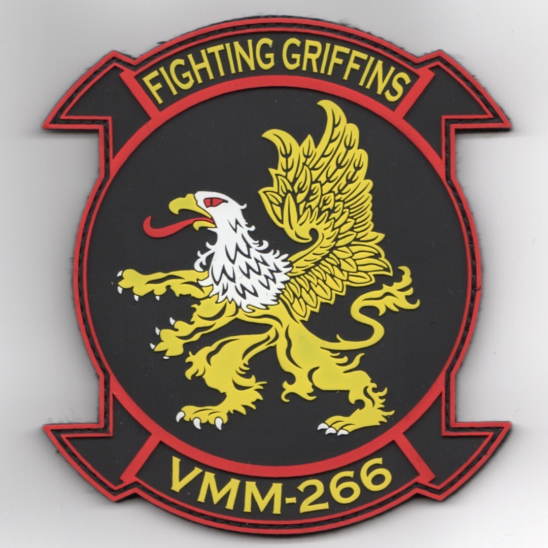 4" MARINE CORPS VMM-266 FIGHTING GRIFFINS PVC PATCH | eBay