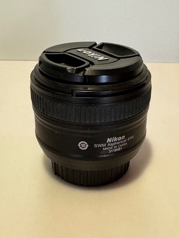 Nikon Nikkor AF-S 50mm f1.8 G SWM ASPH Lens with Original Box and ...