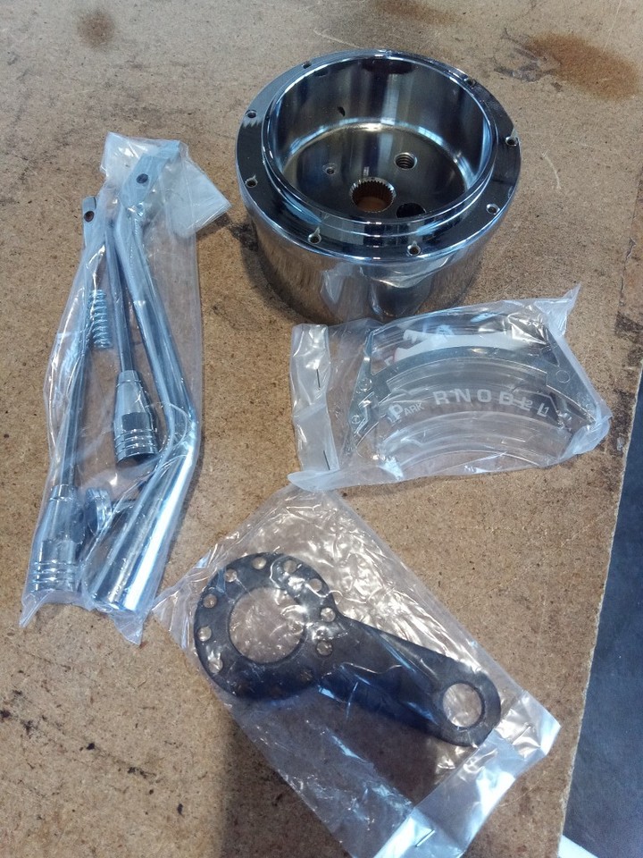 For GM Chrome 28" Tilt Auto Shift Indicator Steering Column w/ 9 Holes ...