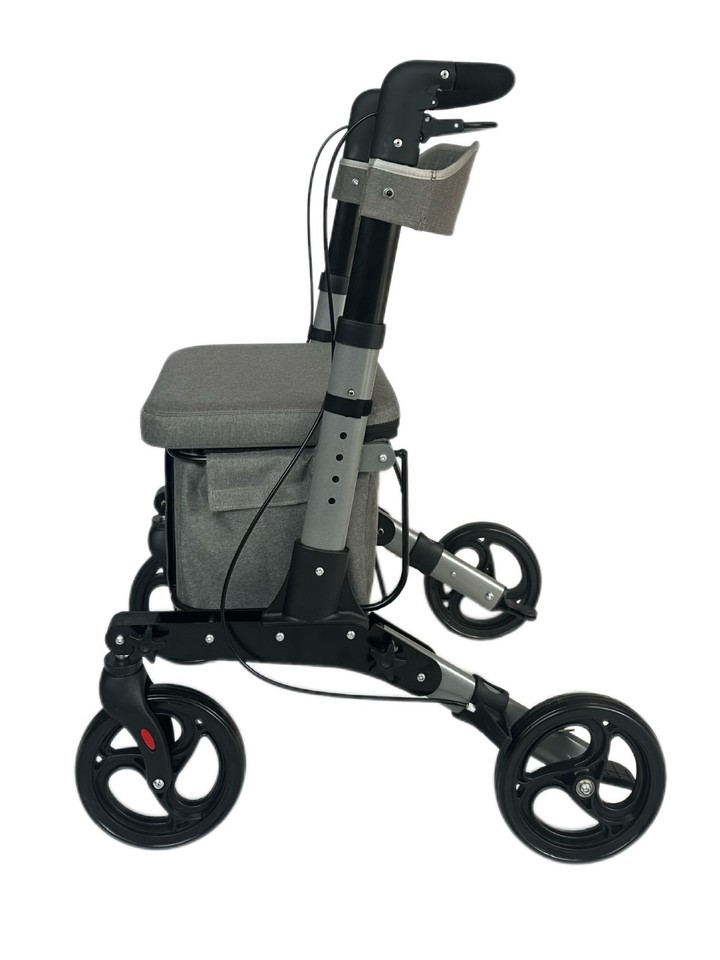Breeze Shopping Trolley Lightweight Rollator Walker Mobility Aid with ...