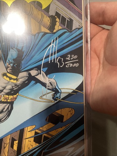 Batman Knightfall 19 Limited Signed By Artists Joe Quesada And Kevin ...