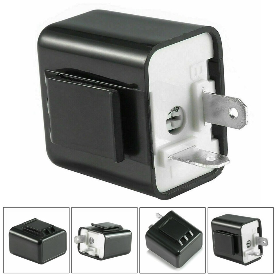 Flasher Modification Two-Pin Flasher LED Turn Signal 12V 2 Pcs 2Pin 2x ...