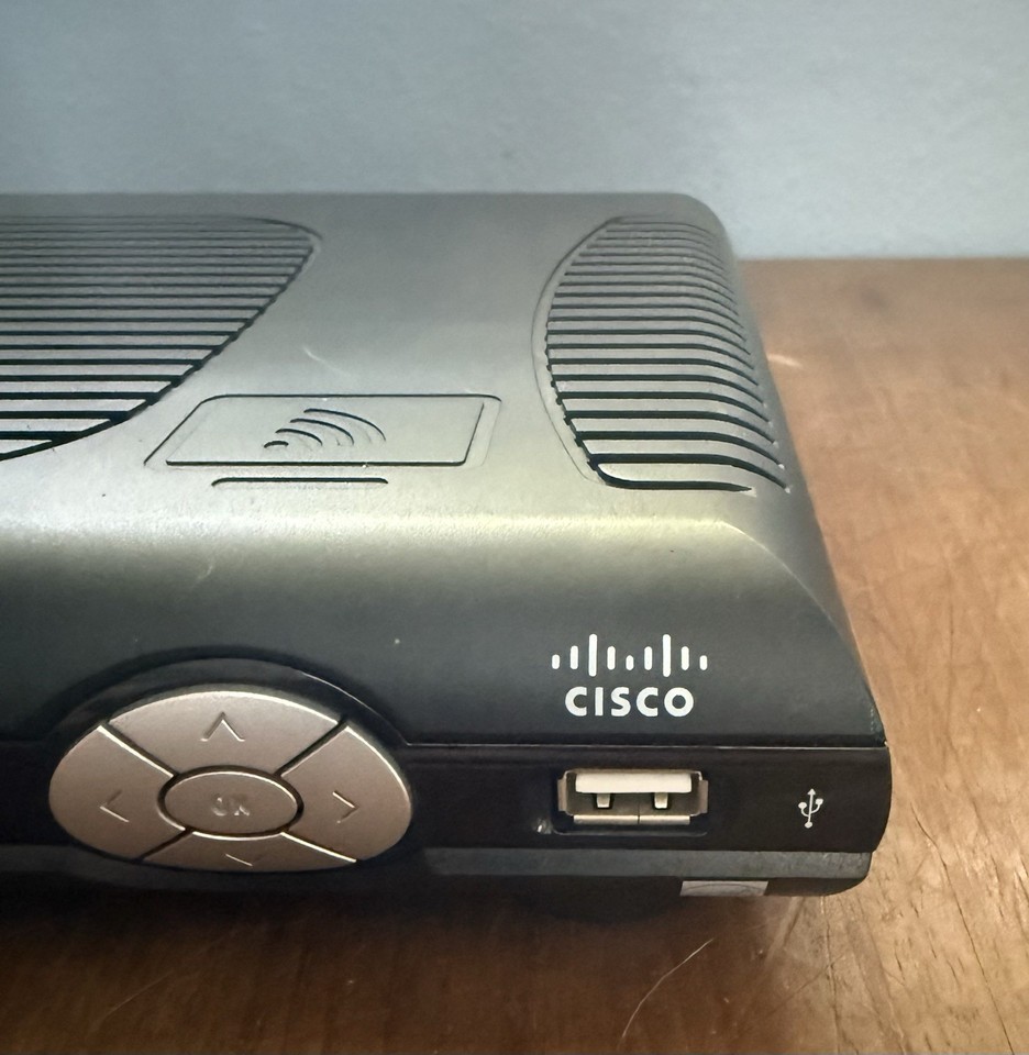 AT&T U-Verse Cisco Internet Protocol Set Top Box Basic SD/HD With WiFi ...
