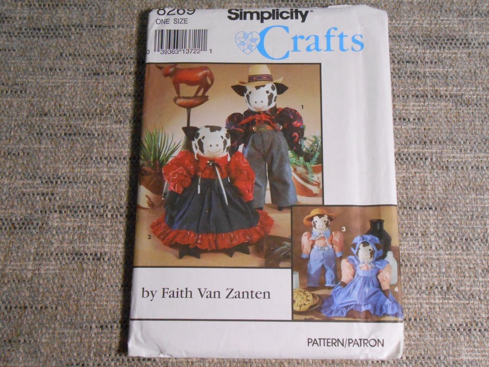 You Pick Sewing Patterns Stuffed Animals, Dolls, and ETC Uncut READ | eBay