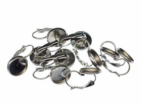 20x Cabochon Rohlinge DIY Miniblings 12mm Ohrring Ohrhänger Basteln ...