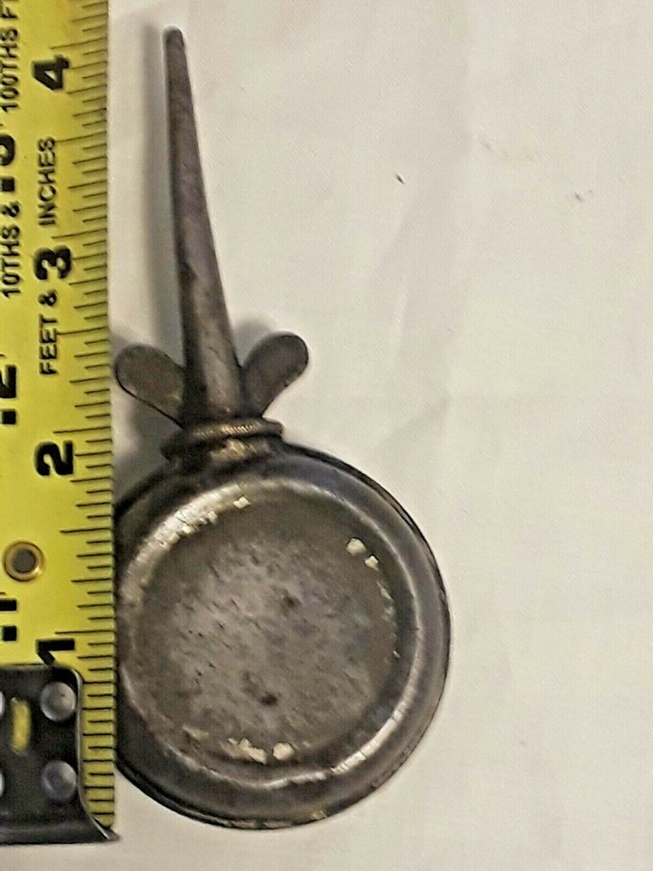 ANTIQUE VINTAGE SEWING MACHINE BANJO STYLE OIL CAN OILER (A01a-p2) | eBay