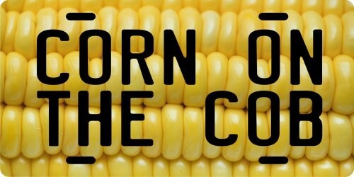 CORN ON THE COB Restaurant or Food Truck Concession License plate | eBay