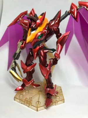 Code Geass Guren Type 08 SEITEN ALL METALLIC PAINTED BANDAI 1:35 Model ...