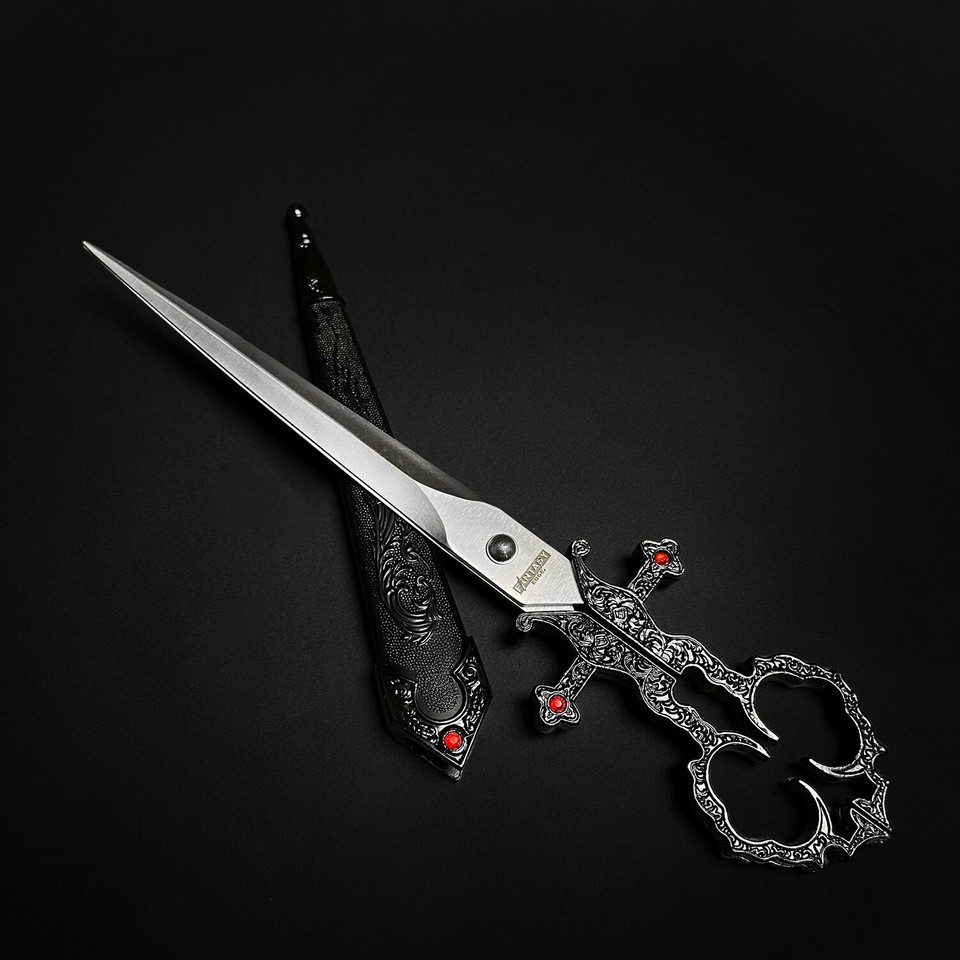 10 1/4" Renaissance, Medieval Bodice Scissor Dirk Dagger Knife for ...