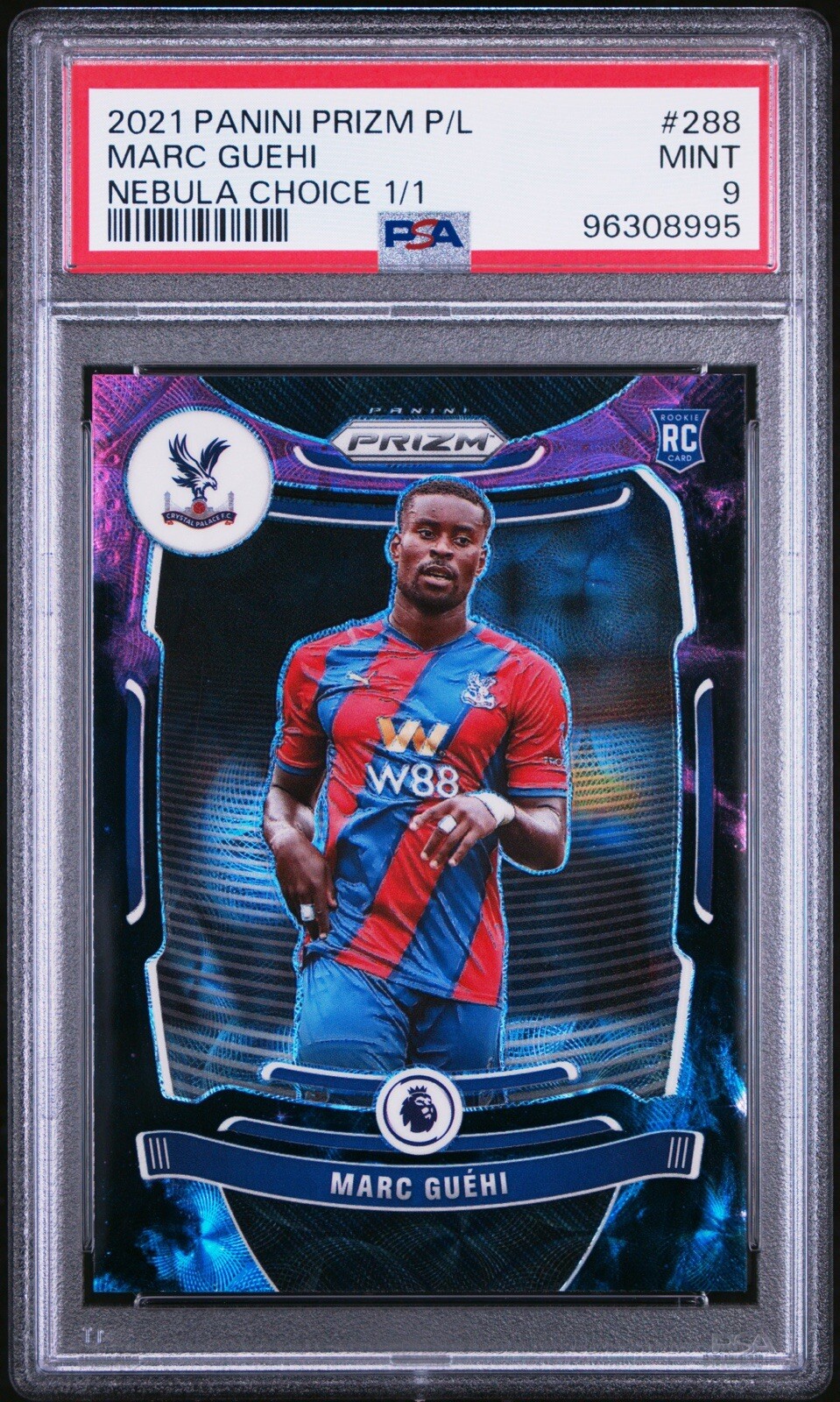 2021 Panini Prizm Marc Guehi RC Nebula Choice 1/1 PSA 9 | eBay