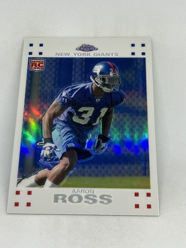 2007 Topps Chrome White Refractors #TC250 Aaron Ross /869 Sku 1403 | eBay