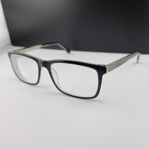 Robert Mitchel RM 9002 BK/CR Eyeglasses (FRAMES ONLY) 54-17-145 Black | eBay