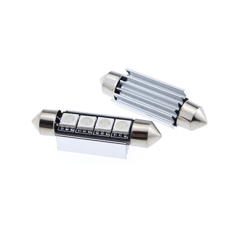 2Pcs Red Interior Overhead Dome Light Bulbs For 2010-2019 Freightliner ...