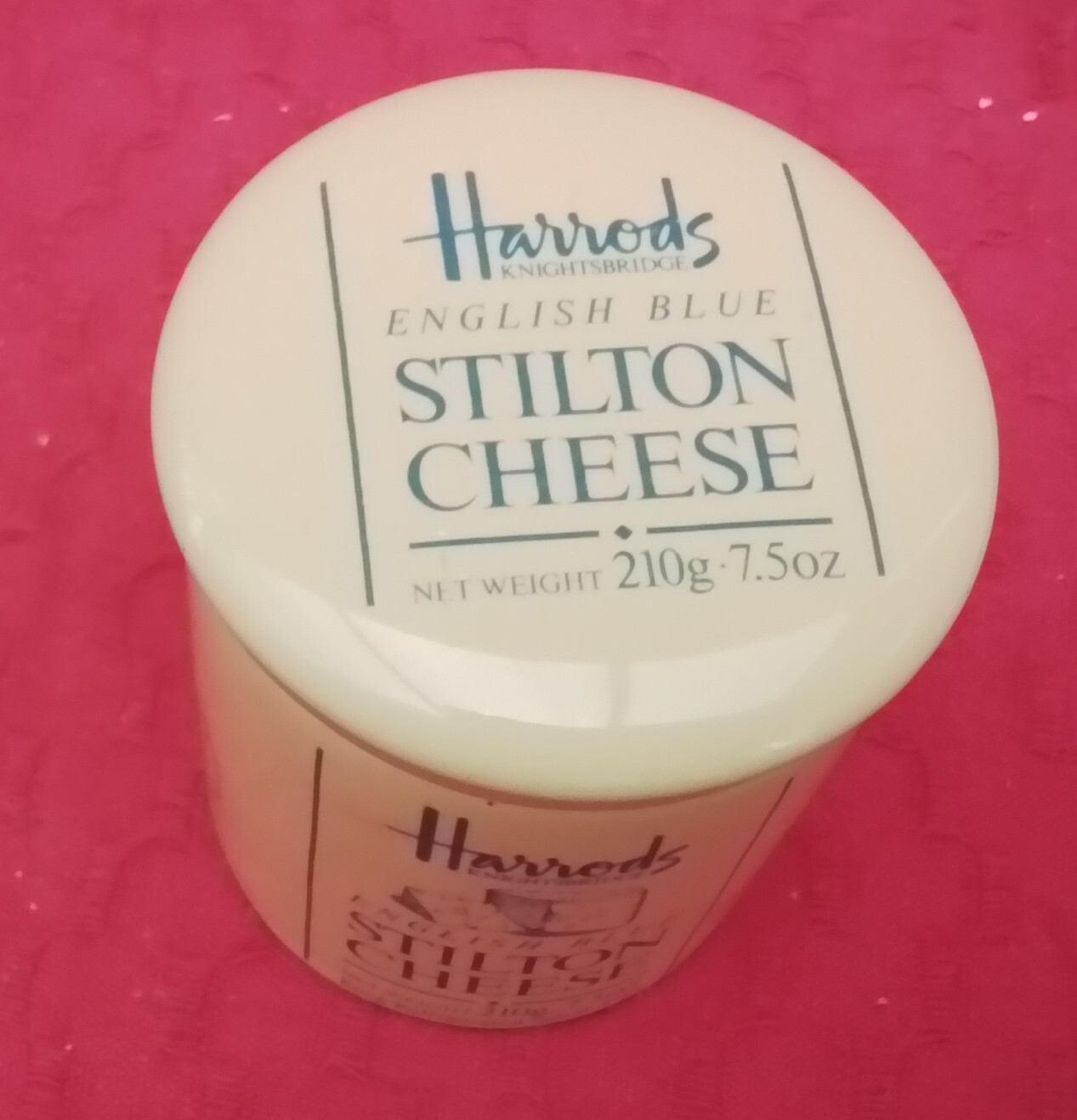 Vintage Harrods Blue Stilton Cheese Storage Jar Pot Vintage Retro ...