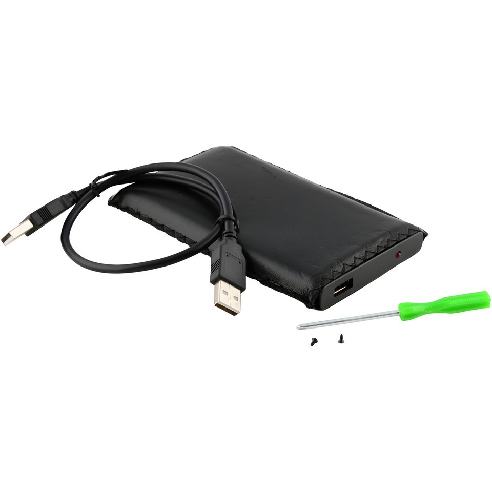2.5" IDE Hard Drive Disk External Case Enclosure Box USB 2.0 Laptop PC ...