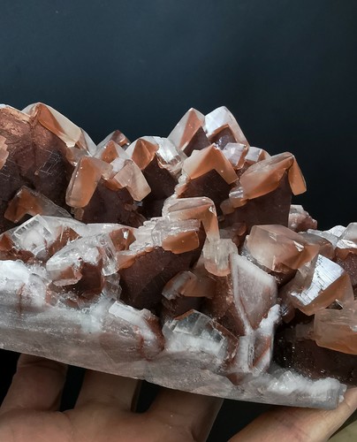 1019g New Find Natural Red Calcite Cluster Mineral Specimen Hubei | eBay