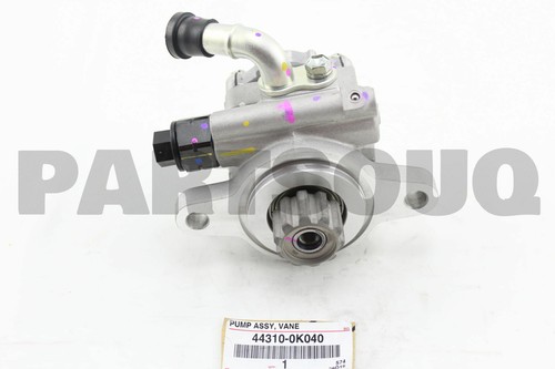443100K040 Genuine Toyota PUMP ASSY, VANE 44310-0K040 | eBay