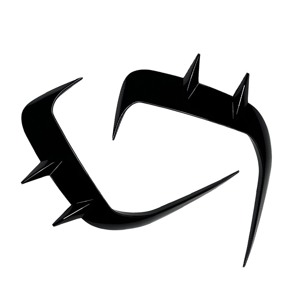 Glossy Front Bumper Spoiler Wind Knife Trim For BMW I5 G60 G61 M Sport ...