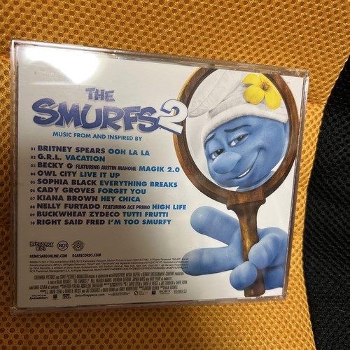 The Smurfs 2 CD soundtrack Britney Spears,G.R.L.,Becky G,Owlcitiy new ...