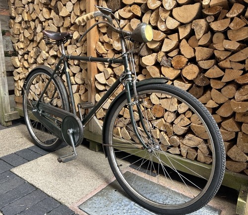 Raleigh Superbe Roadster 1957. 4 Speed Dynohub, Stainless Wheels ...