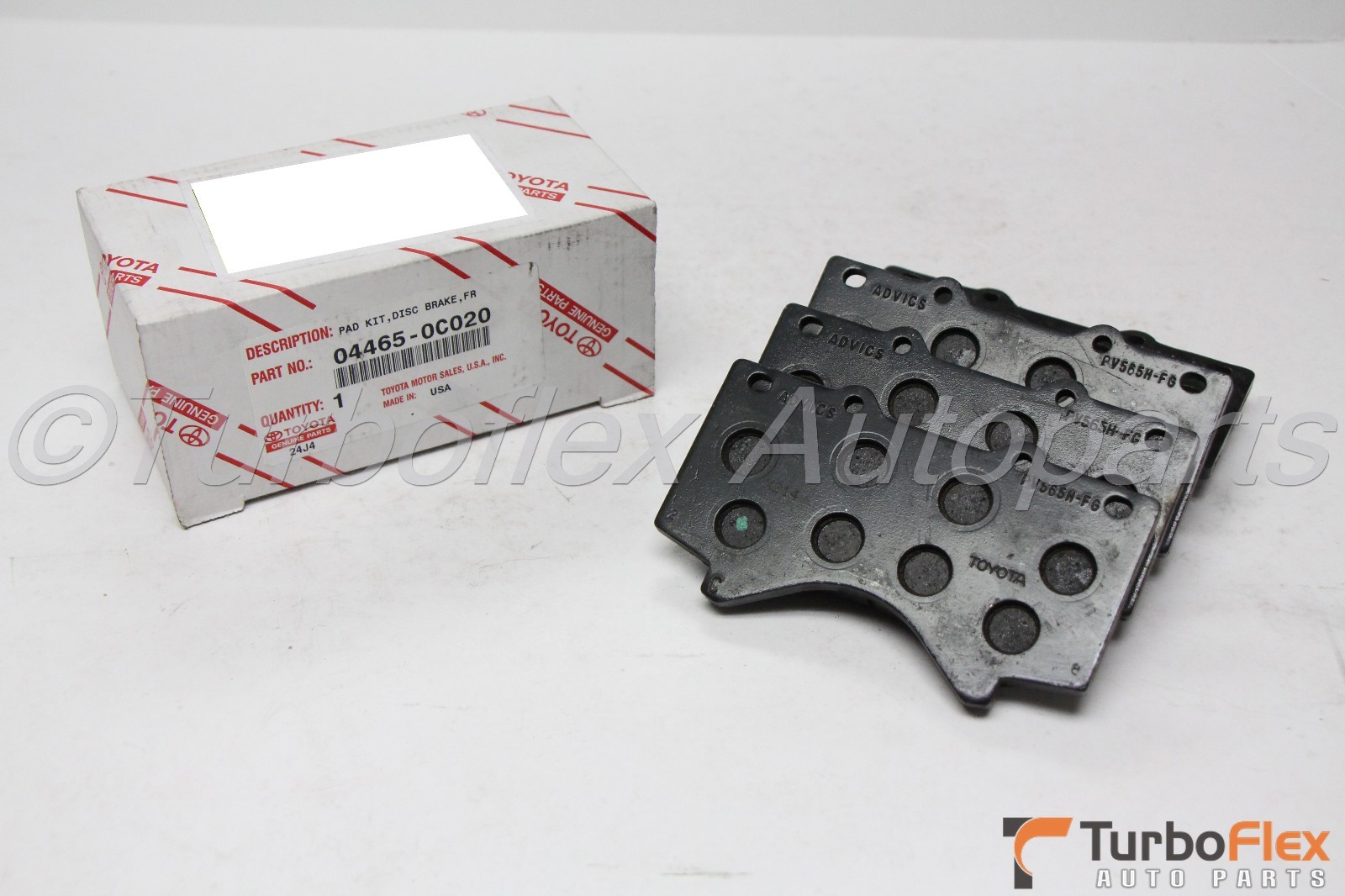 Toyota Sequoia 08-17 / Tundra 07-17 Front Brake Pad Set Genuine OEM ...