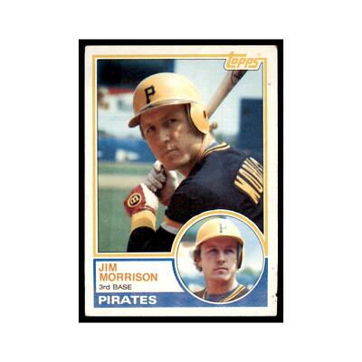 1983 Topps Jim Morrison Baseball Cards #173 | eBay