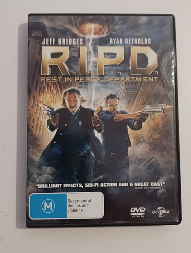 R.I.P.D. Rest In Peace Department DVD (Region 2,4,5) VGC Jeff Bridges ...