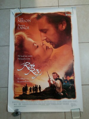 Rob Roy movie poster (a) - Liam Neeson, Jessica Lange - 27 x 40 | eBay