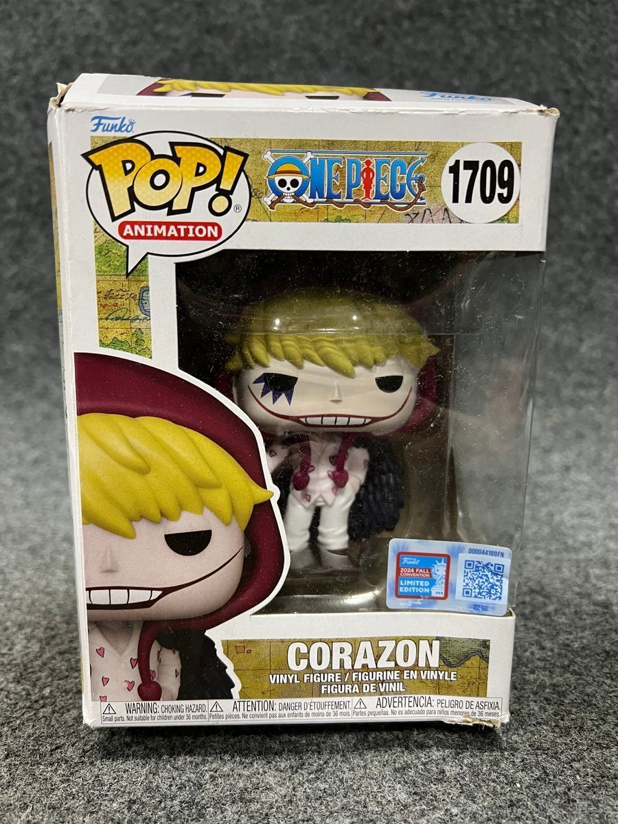 Funko Pop Animation: CORAZON #1709 One Piece NYCC 2024 Fall Convention ...