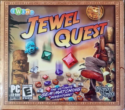 Jewel Quest Game Gem matching adventure PC CD-ROM GAME Rated E Windows ...