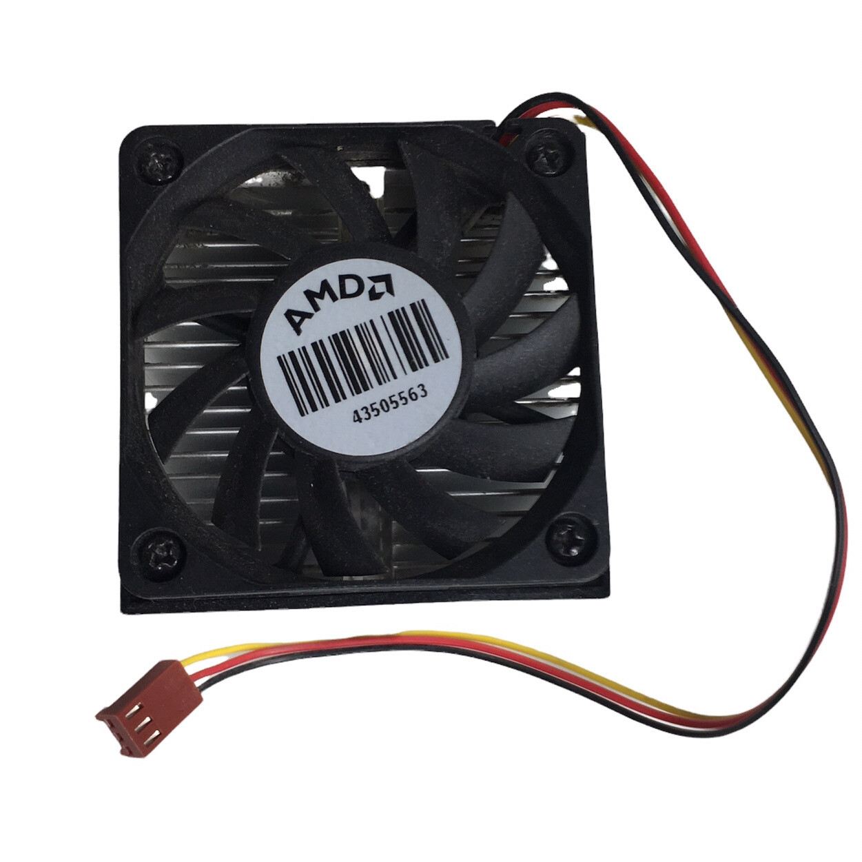 AMD A43505563 CPU Fan With Heat Sink 3Pin Connector Computer Cooling ...
