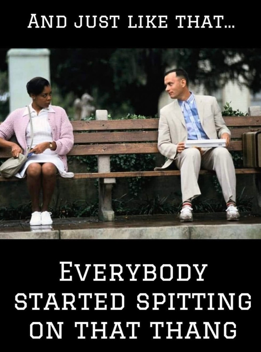 Trymp And Forrest Gump Meme