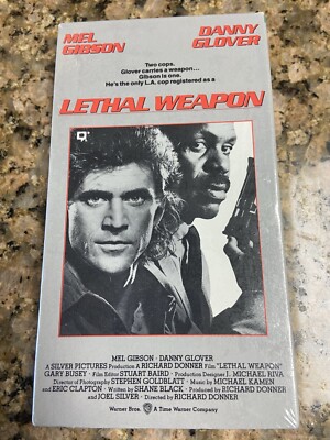 Vintage Lethal Weapon Mel Gibson Danny Glover Factory Sealed VHS Get ...