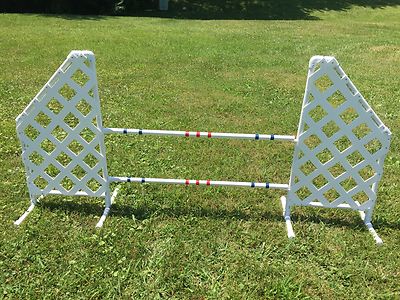 Dog Agility Equipment Wing Jump - Slanted style - FREE US Shipping! | eBay