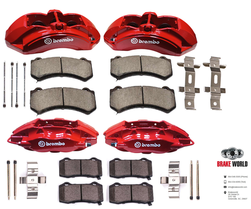 2011-21 Jeep Grand Cherokee SRT + 2018-24 Dodge Durango SRT Red ...