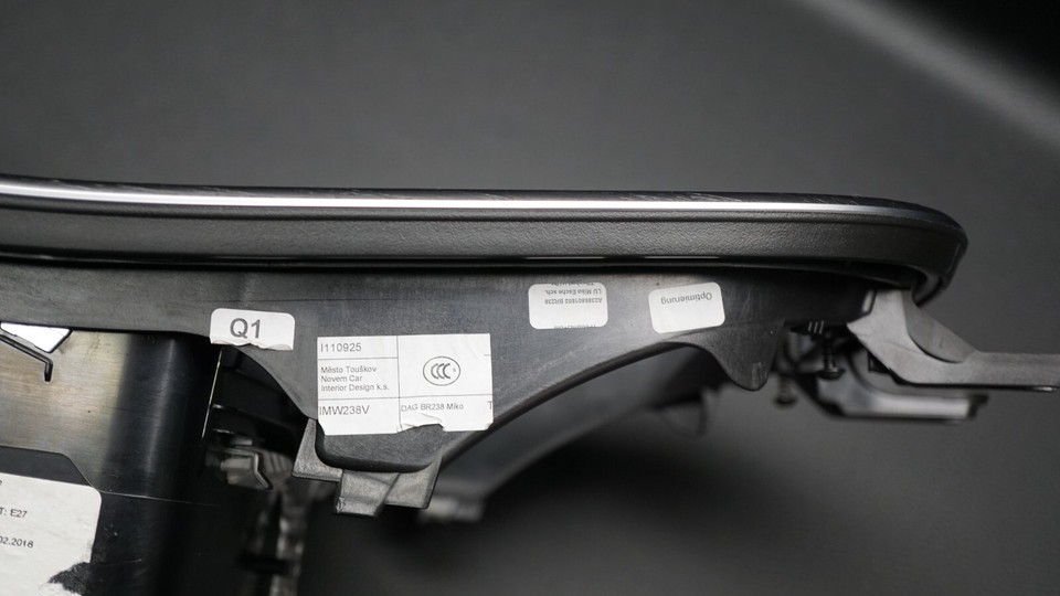 GENUINE MERCEDES BENZ E CLASS W213 W238 CENTRE CONSOLE BLACK WOOD ...