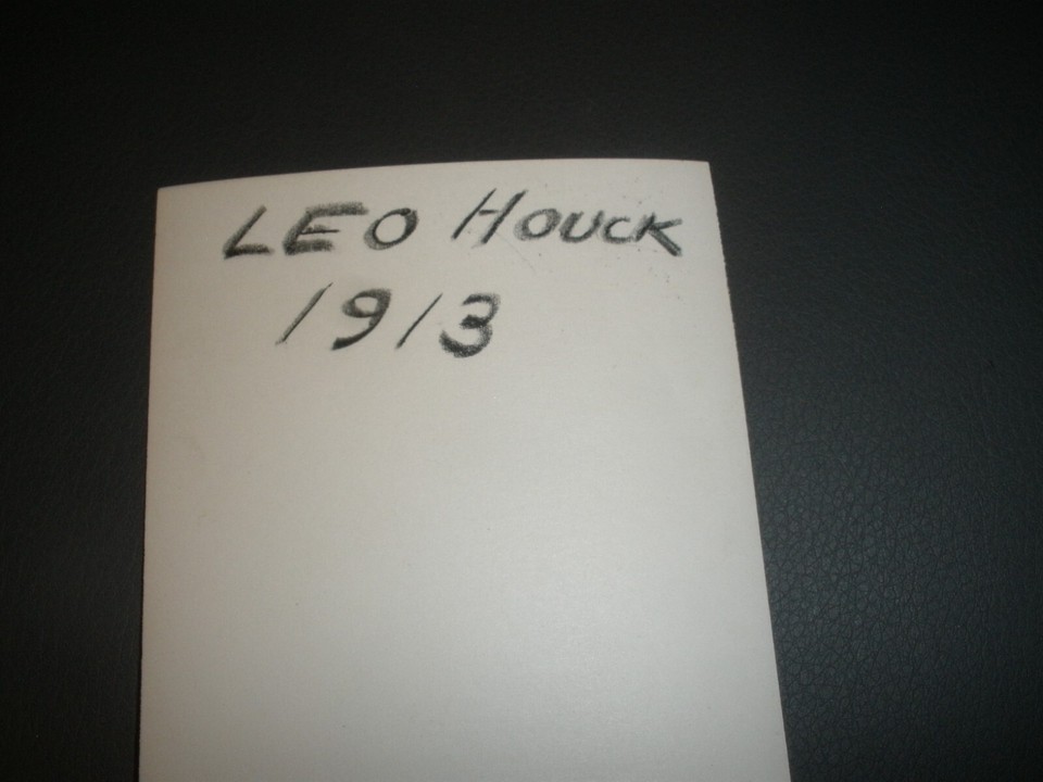 Vintage 4" x 5.5" Photograph Reprint Leo Houck 1913 | eBay