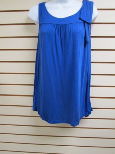QVC DU JOUR Trend Right Now Sleeveless Top Royal Blue Size SMALL - NWT ...