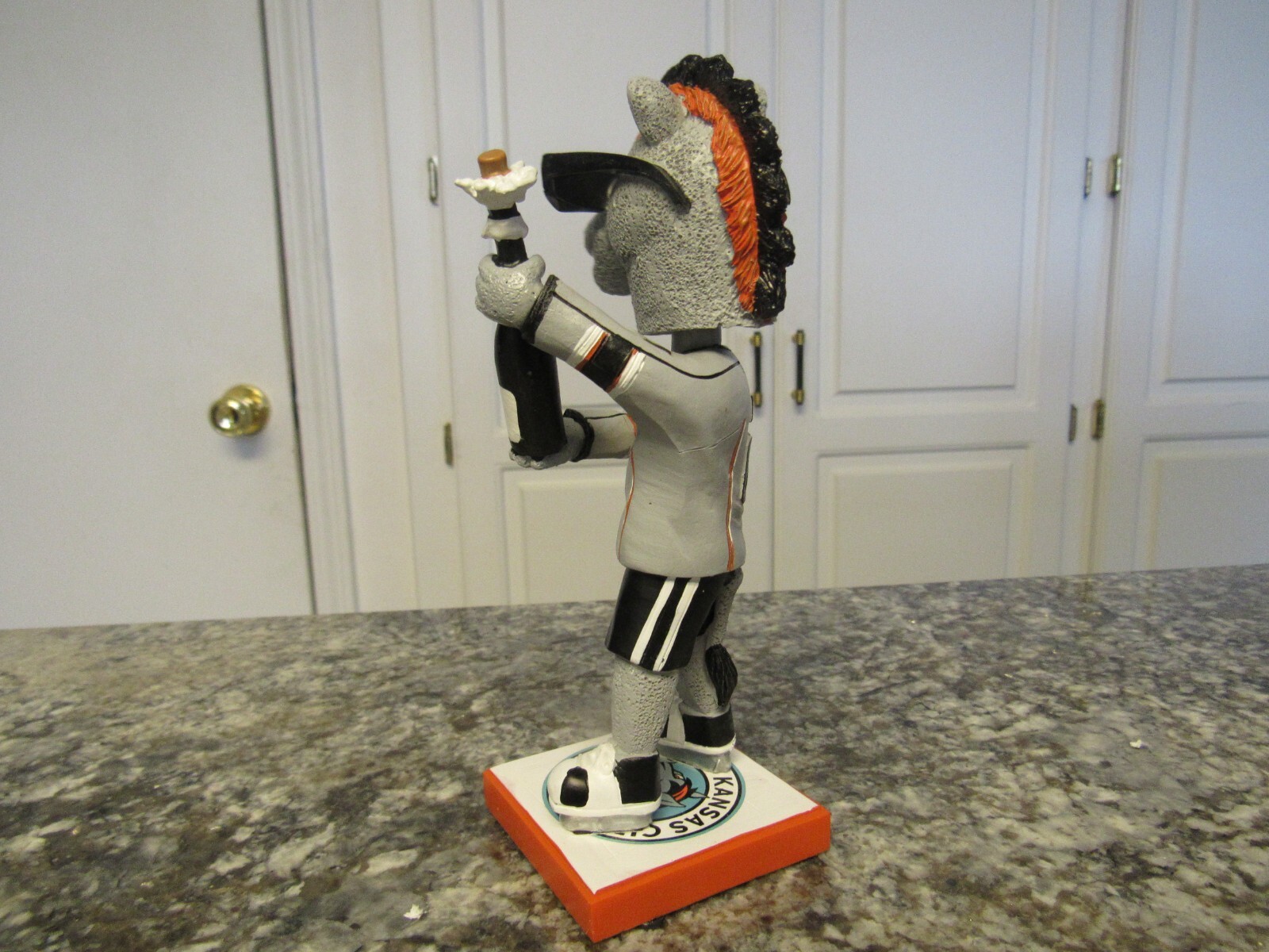 Missouri / Kansas City Mavericks Bobblehead Happy Birthday Mac Mascot ...