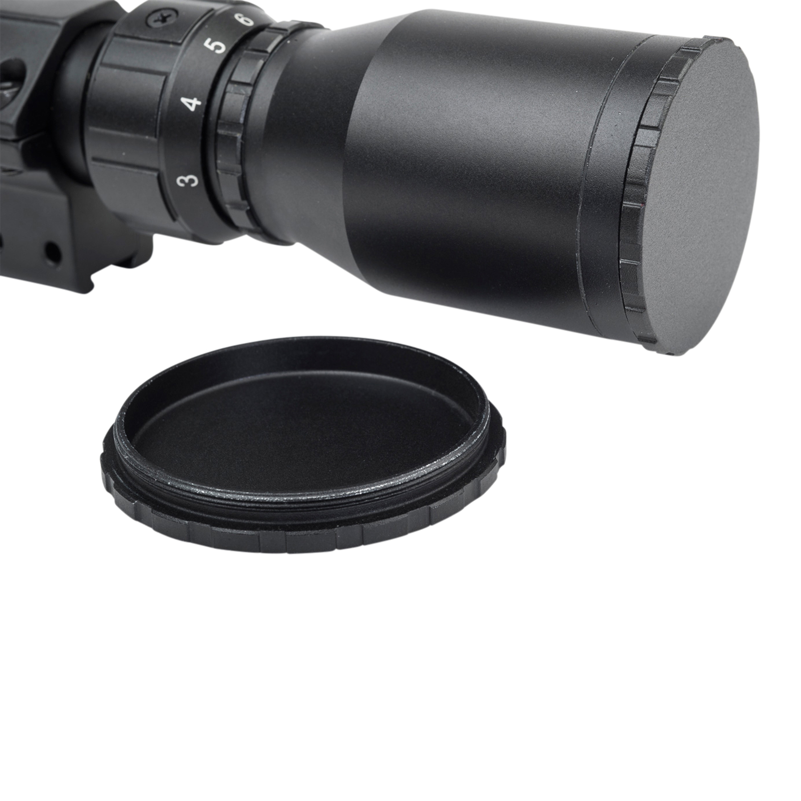 GunTuff 17 3-9x40 AO Rifle Scope BDC Turret .17HMR PX Adjustable + 11mm ...