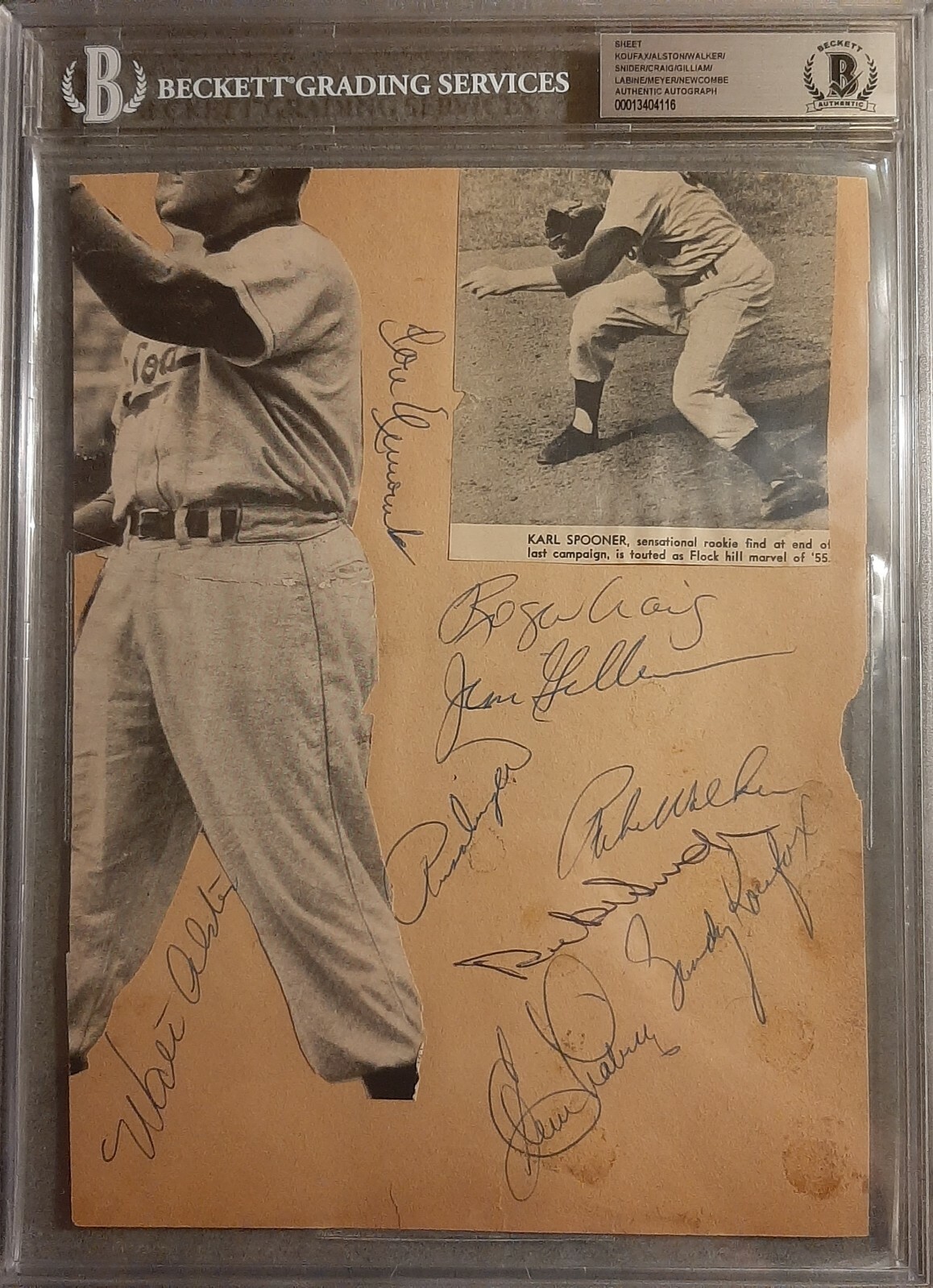 Sandy Koufax | Autographed Baseball Memorabilia & MLB Merchandise