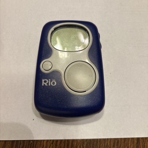 Rio S10 With 32MB Memory Card Blue MP3 Player | eBay