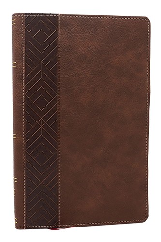 NKJV, Personal Size New Testament, Brown Leathersoft, Red Letter ...