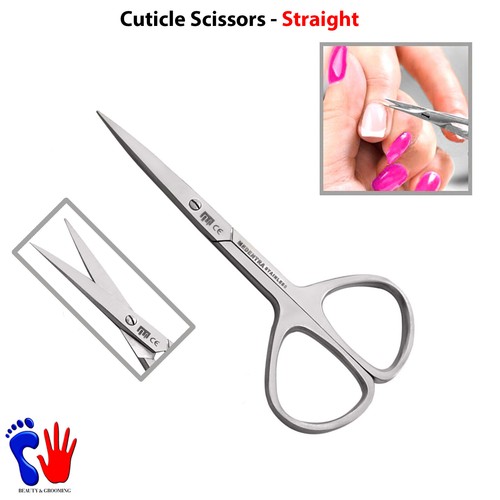 INGROWN Toe Nail Remover Cuticle Scissors Curved Point Manicure Salon ...
