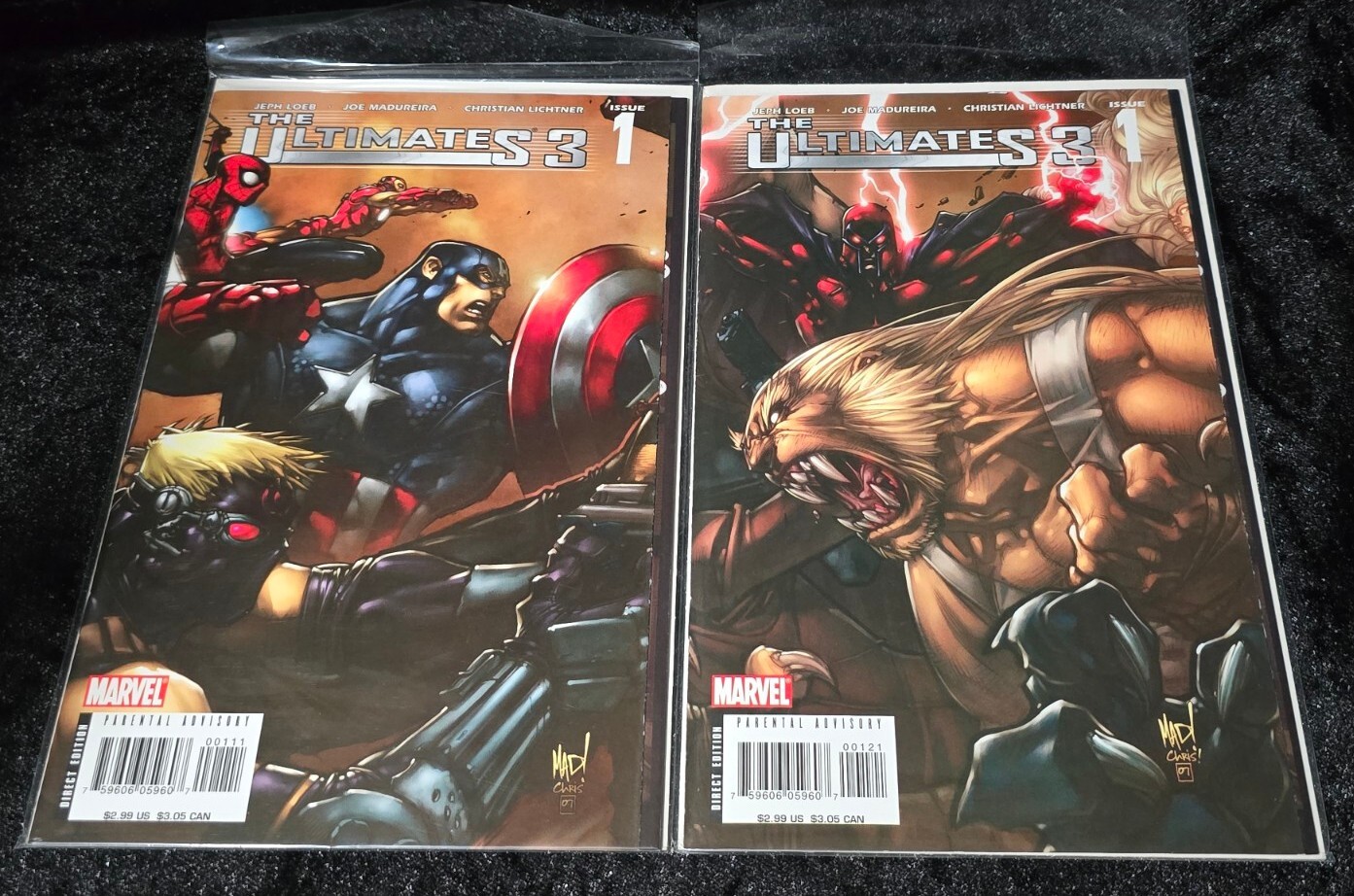 Marvel Comics The Ultimates 3 #1 Wrap Around Cover Set Jeph Loeb NM | eBay