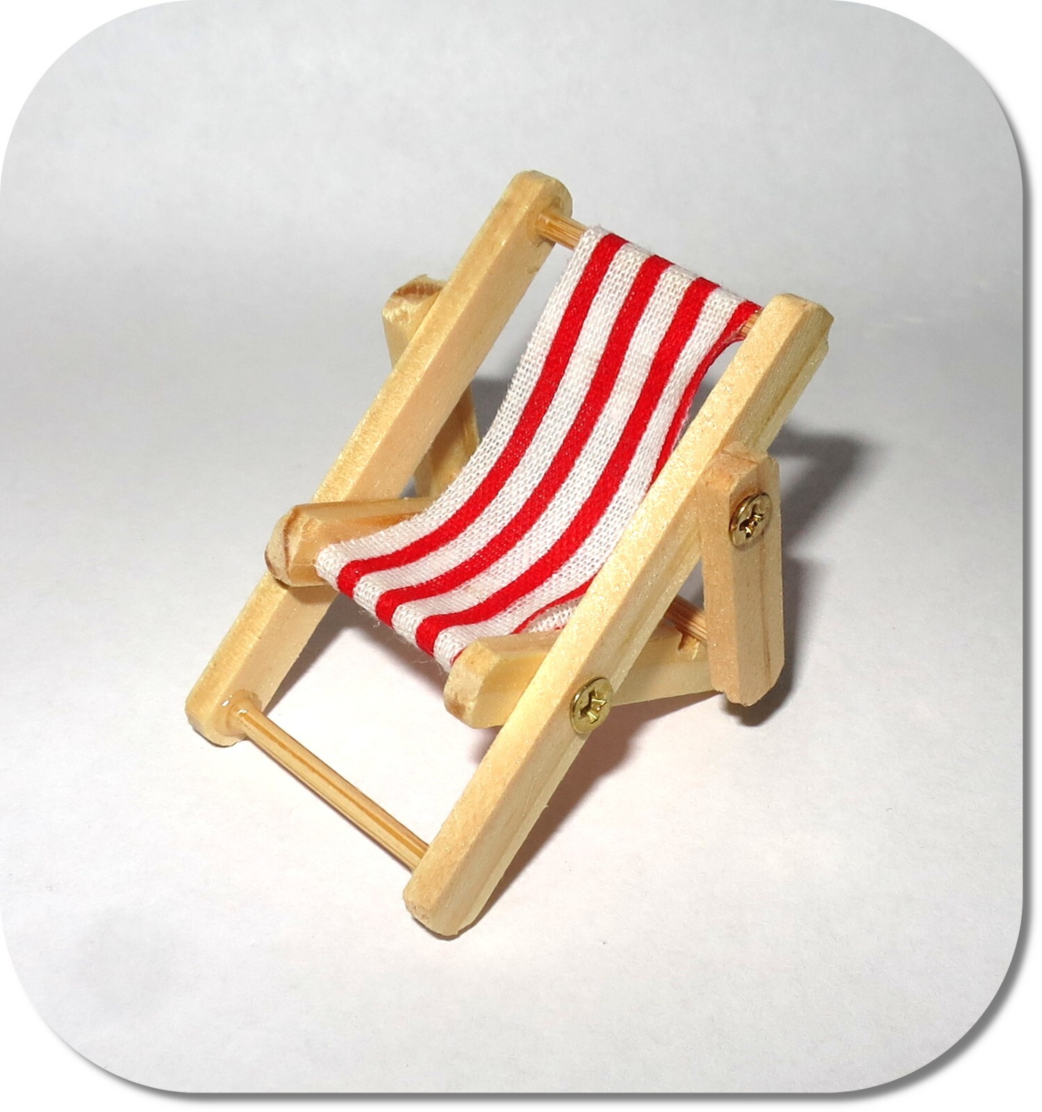 Miniatur Liegestuhl, Sonnenstuhl, NEU & OVP | eBay