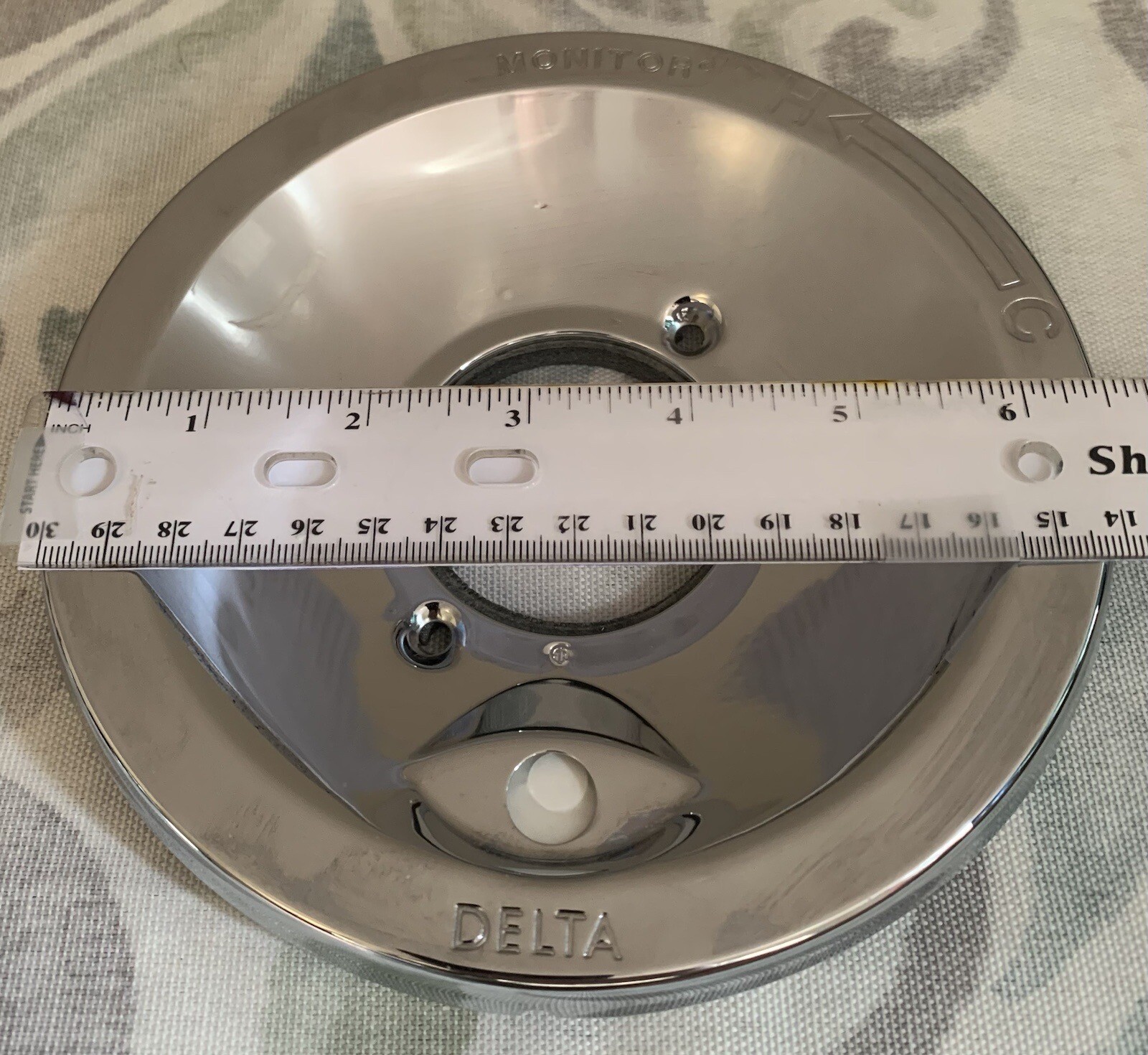 Delta Escutcheon - Shower / Tub Trim Plate - Excellent Condition | eBay