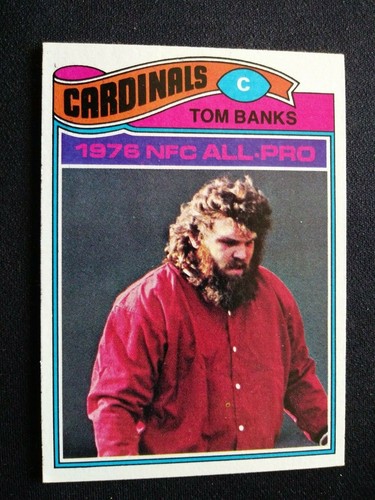 1977 Topps Football Card # 520 Tom Banks (AP) - St. Louis Cardinals | eBay