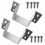 Heavy Duty Bed Brackets Fittings Centre Support Cubes & Bed Centre ...