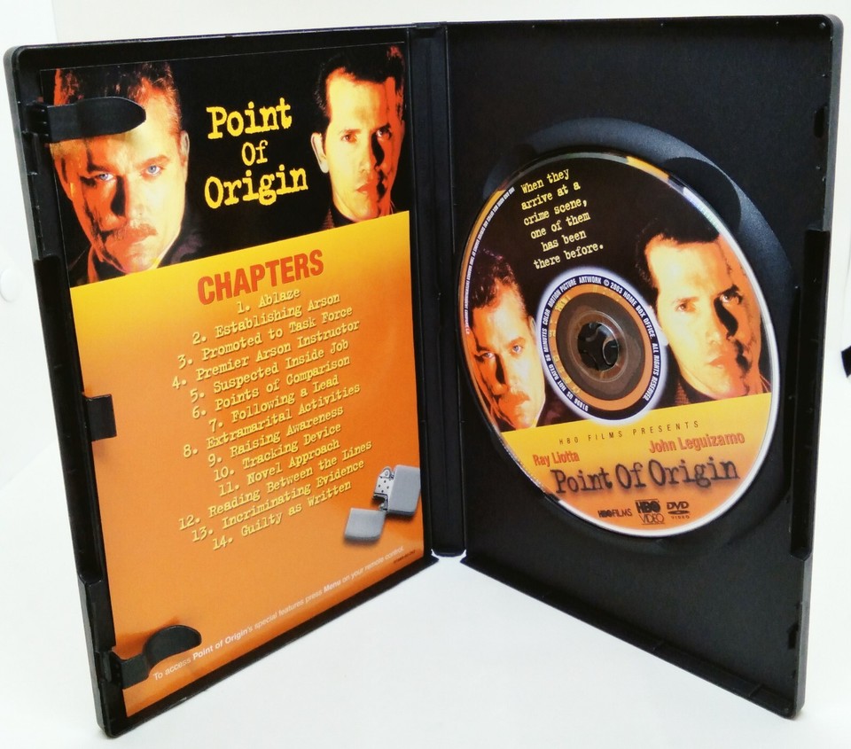 Point of Origin (DVD, 2002, Widescreen) Ray Liotta John Leguizamo HBO ...
